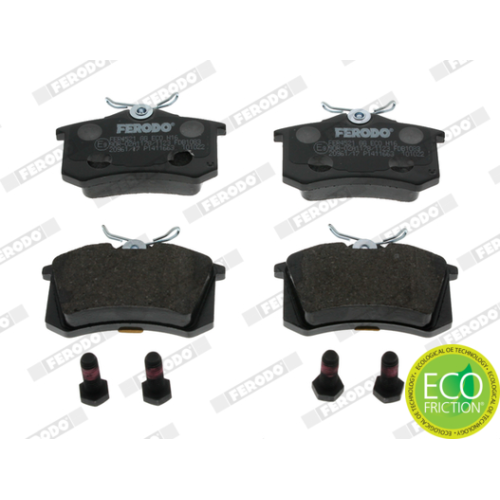 BRAKE PAD SET RENAULT PEUGEOT VW REAR